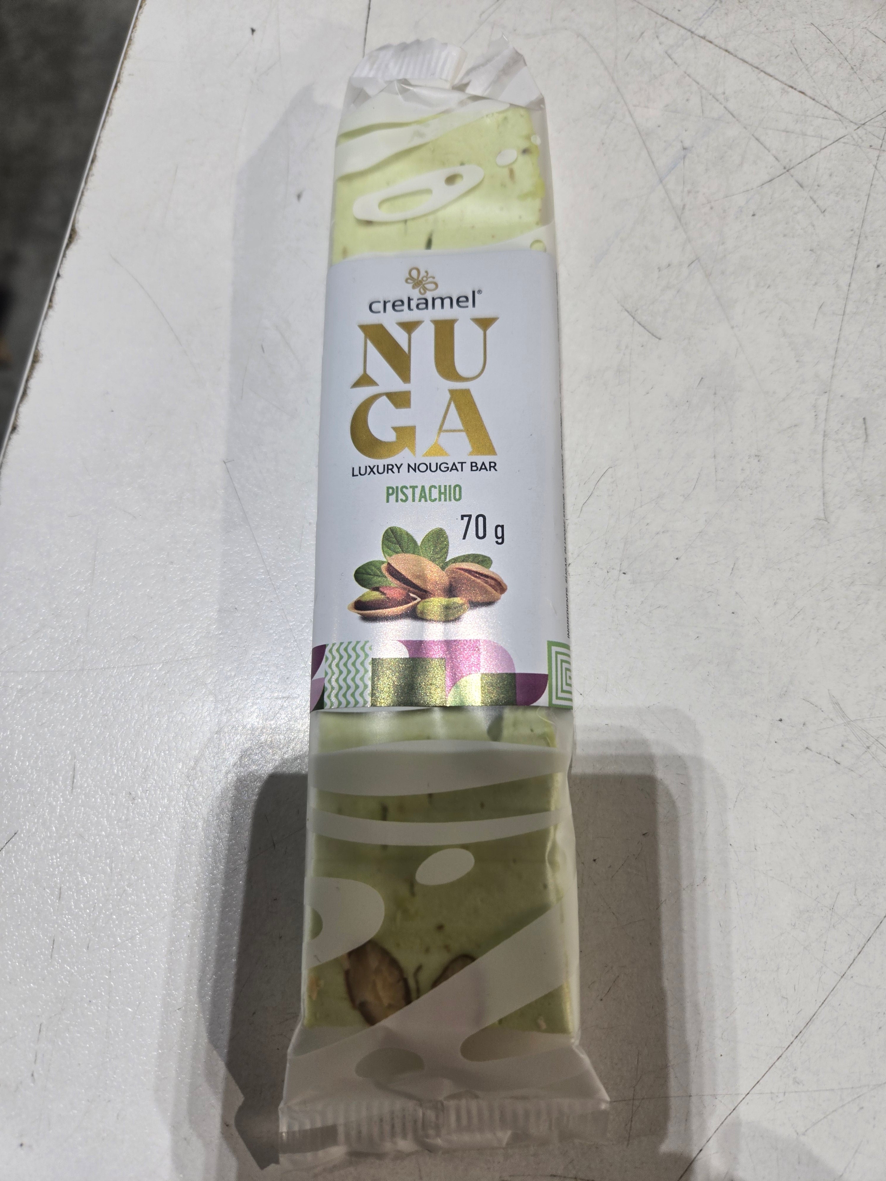 Cretamel Nugar Pistachio (Nougat) – GREECE EXPRESS ️